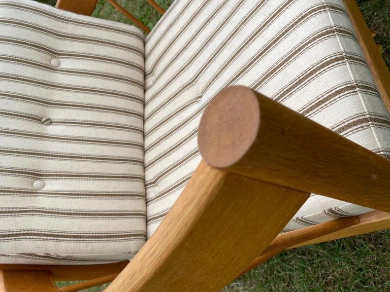 Danish spoke-Back Chair in Oak from the 1970s at 1stDibs