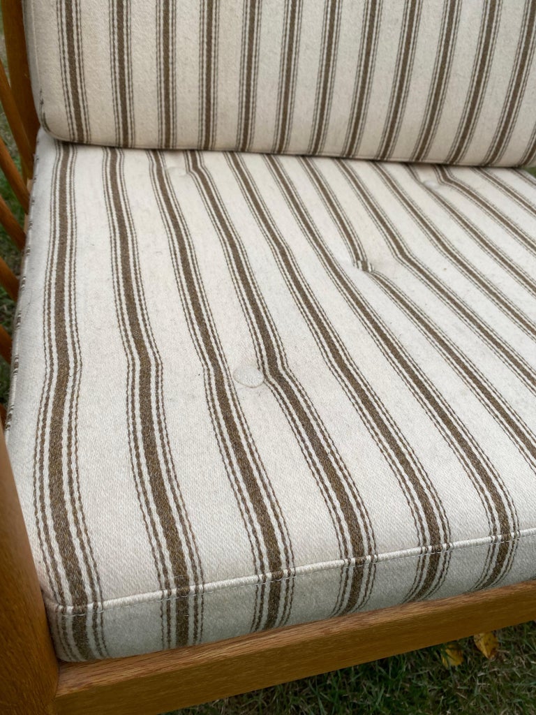 Danish spoke-Back Chair in Oak from the 1970s at 1stDibs