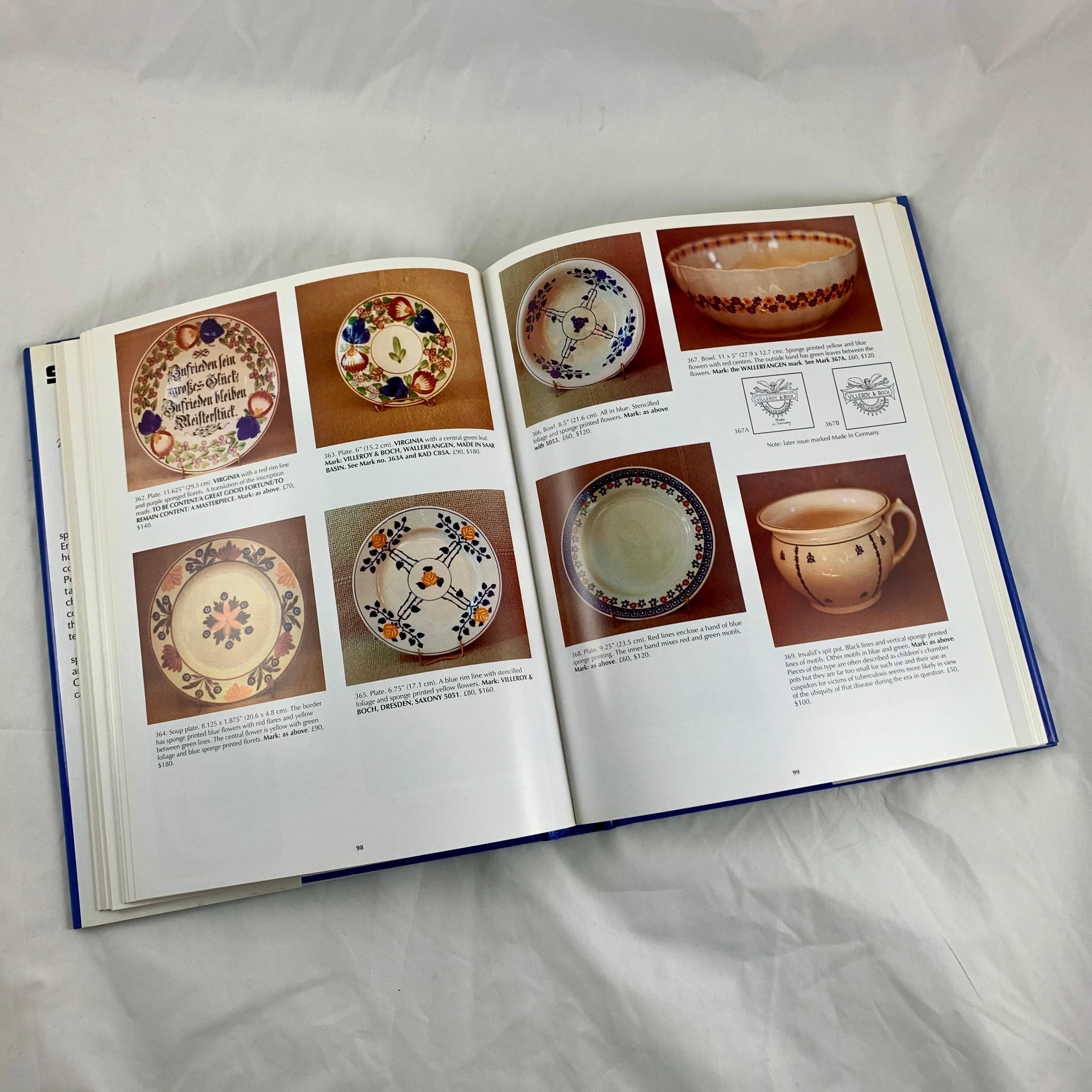 Spongeware, 1835-1935 Makers, Marks, and Patterns, Collectors Reference ...