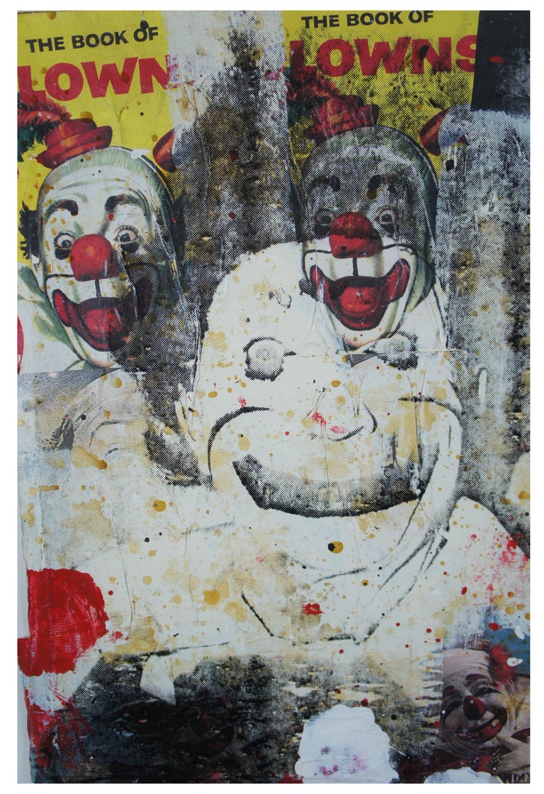 "Spook Clown Circus Life!" von Ford Beckman 1993 Abstrakte Modernisten ...