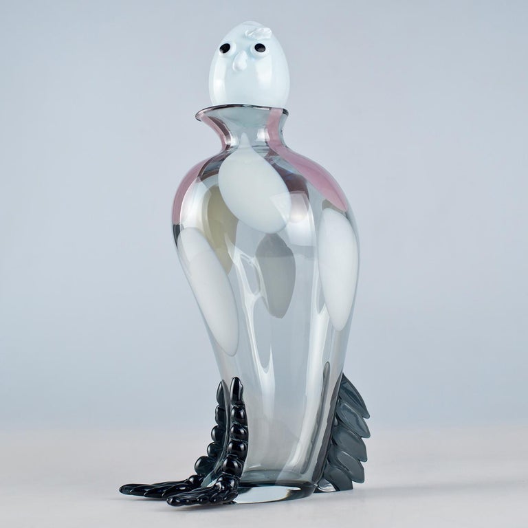 Spotted Pigeon Venetian Glass Sculpture by Eliana Gerotto For Sale at ...