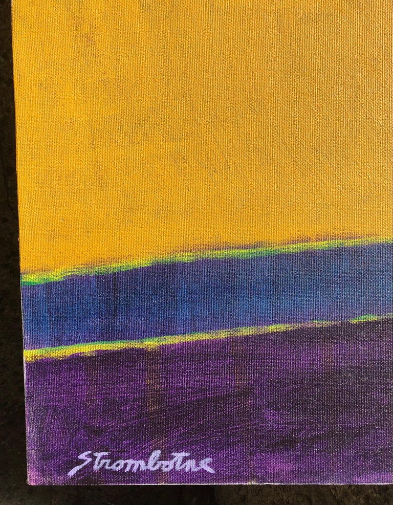 James Strombotne painting "Spring Bouquet" acrylic on canvas For Sale ...