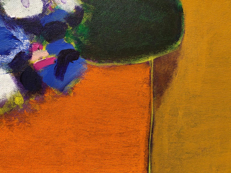 James Strombotne painting "Spring Bouquet" acrylic on canvas For Sale ...