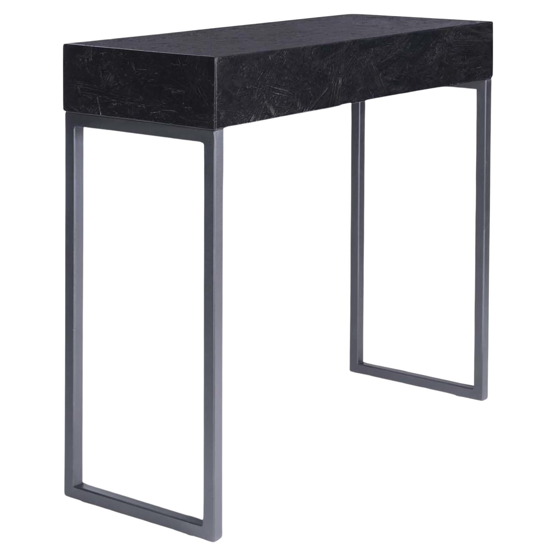 Spring Console Table Black by Fabrizio Contaldo For Sale at 1stDibs