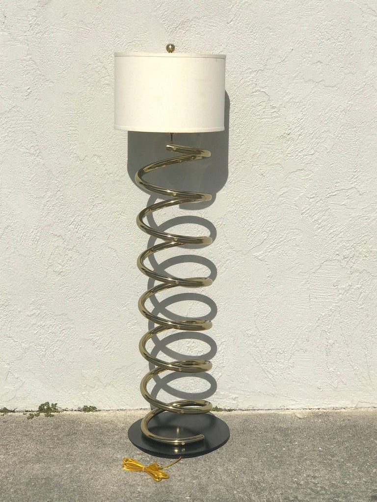 "Spring" Floor Lamp in the Style of Ingo Maurer at 1stDibs