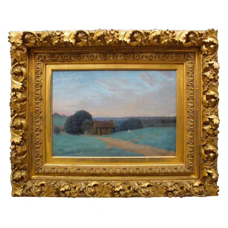 "Spring Landscape, Evening" American Painting by William Anderson ...