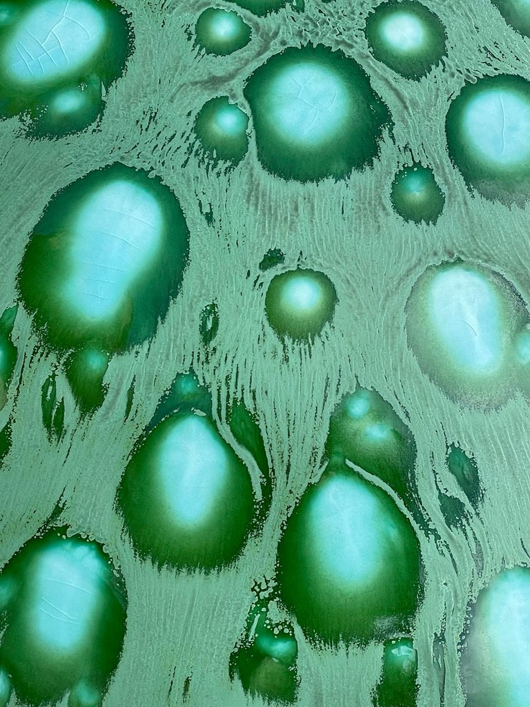 Spring Rain, Ceramic Wall Sculpture by William Edwards For Sale at 1stDibs