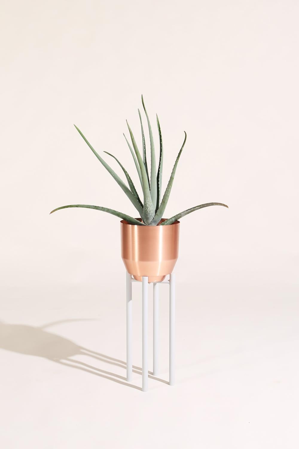 Spun Planter, Copper For Sale at 1stDibs