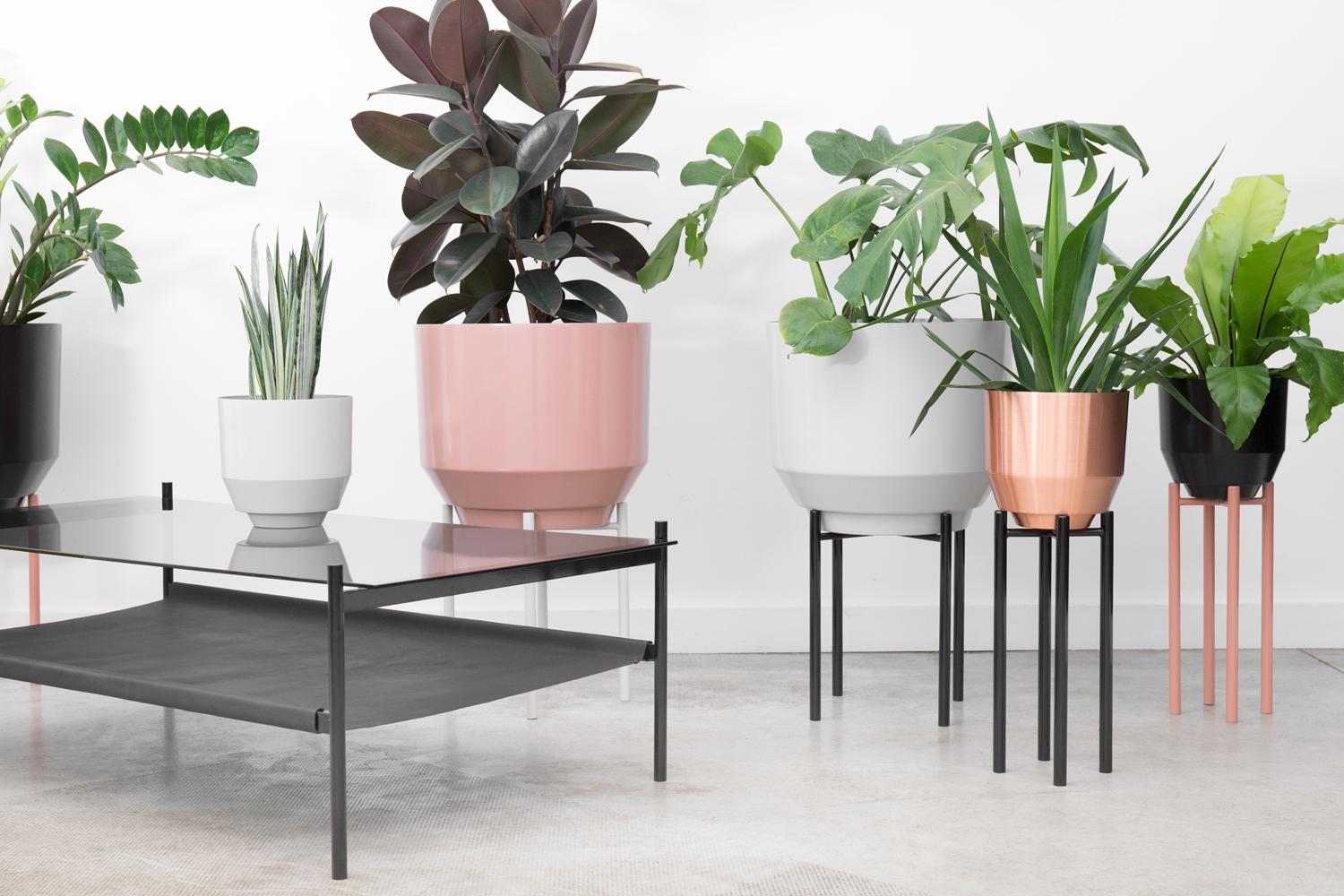 Spun Planter, Copper For Sale at 1stDibs
