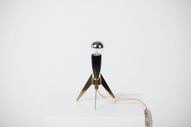 Sputnik Mid Century Table Lamp, 1970, Italy For Sale at 1stDibs