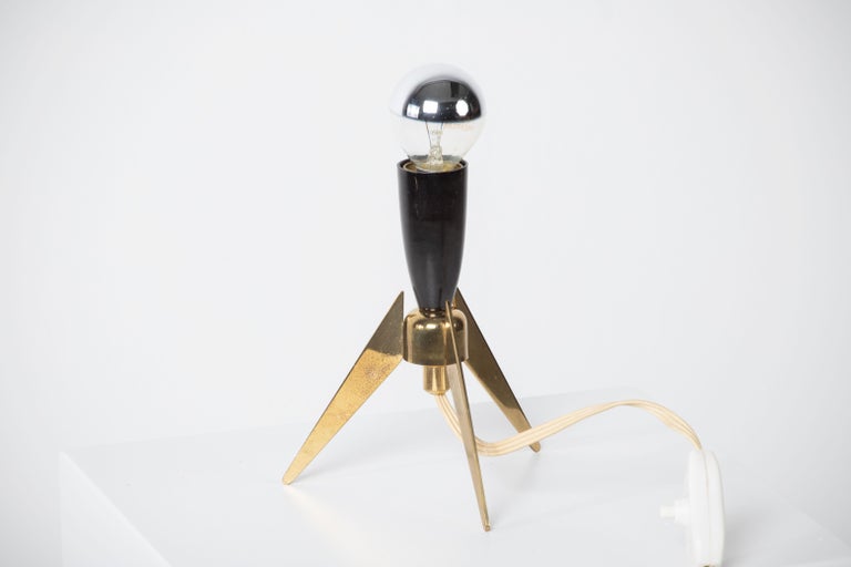 Sputnik Mid Century Table Lamp, 1970, Italy For Sale at 1stDibs