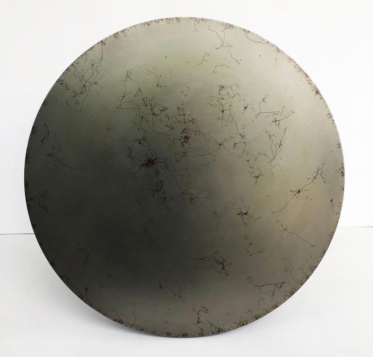 Sputnik Studio Industrial Recycled Steel Side Tables by Kevin Shahan ...