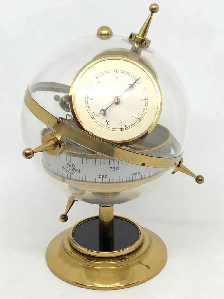 "Sputnik" Table Barometer Weather Station Mid-Century Modern, German ...