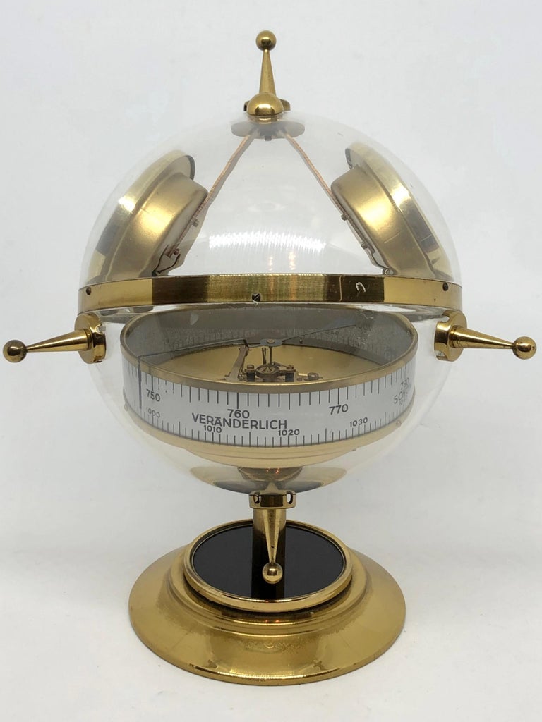 "Sputnik" Table Barometer Weather Station Mid-Century Modern, German ...