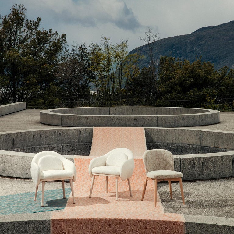 Spy 660 Beige Chair by Emilio Nanni For Sale at 1stDibs