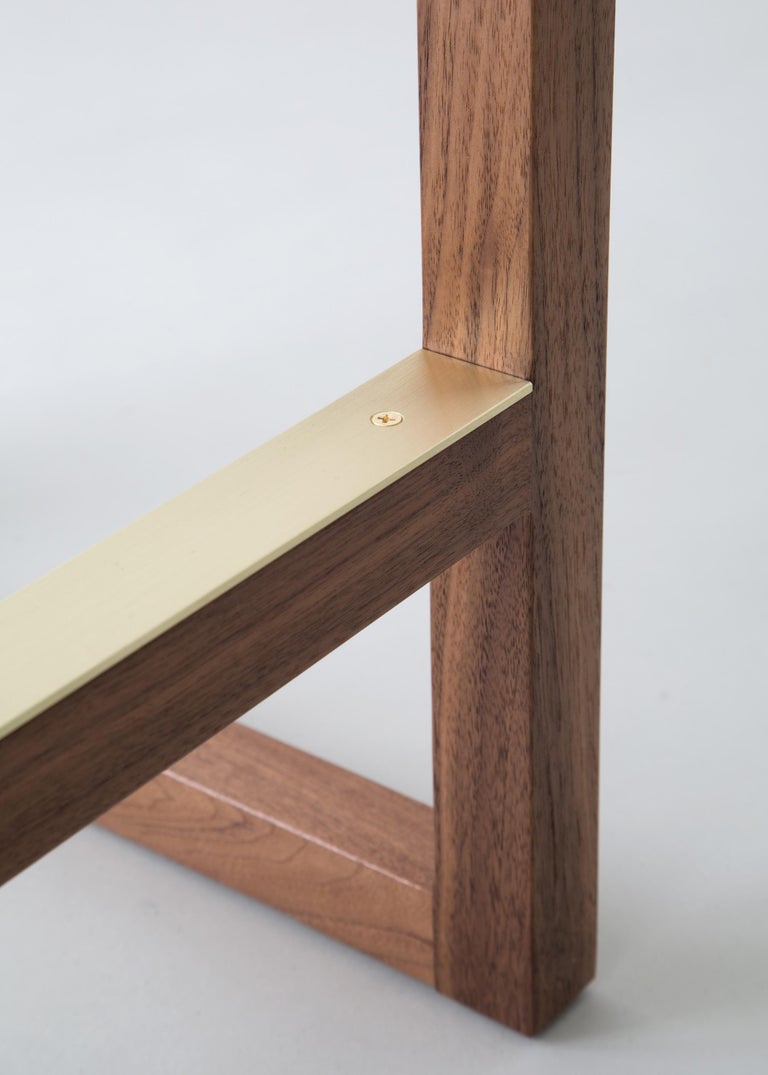 SQ Counter Stool, Maple Hardwood, Brushed Nickel For Sale at 1stDibs ...