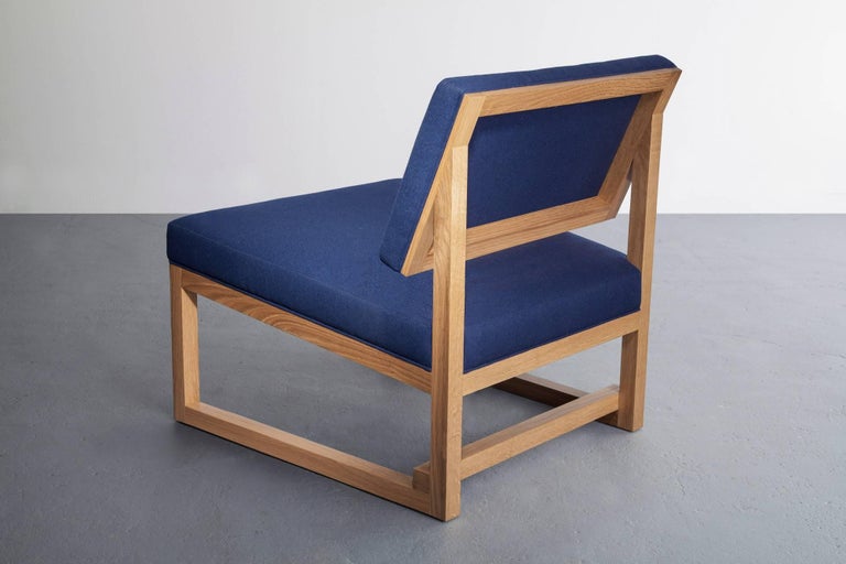 SQ Lounge Chair, solid wood, upholstery in felt, boucle or COM ...