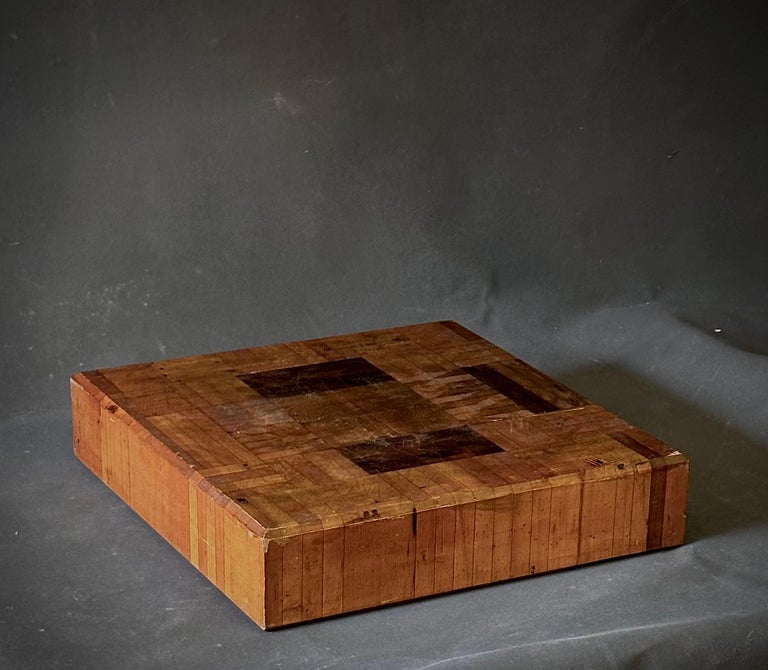 Square Butcher Block For Sale at 1stDibs