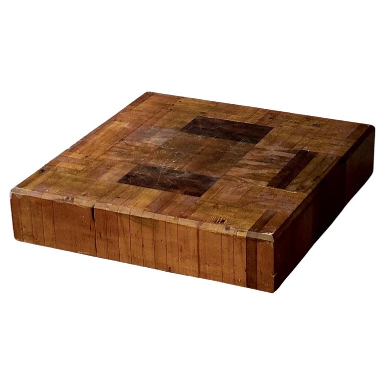 Square Butcher Block For Sale at 1stDibs