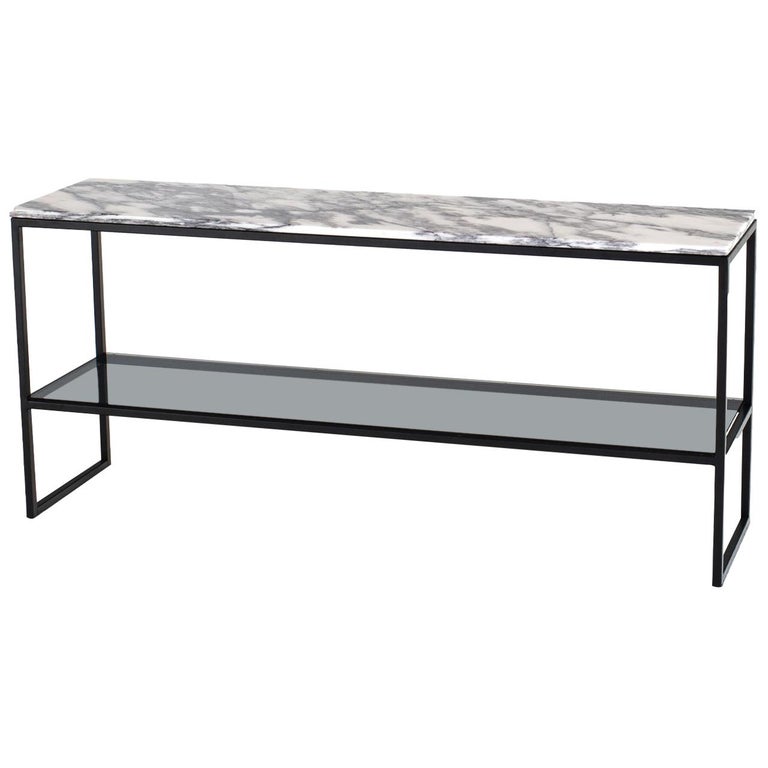 Square Console Table For Sale at 1stDibs
