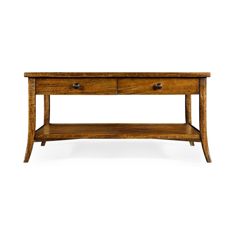 Square Country Coffee Table For Sale at 1stDibs