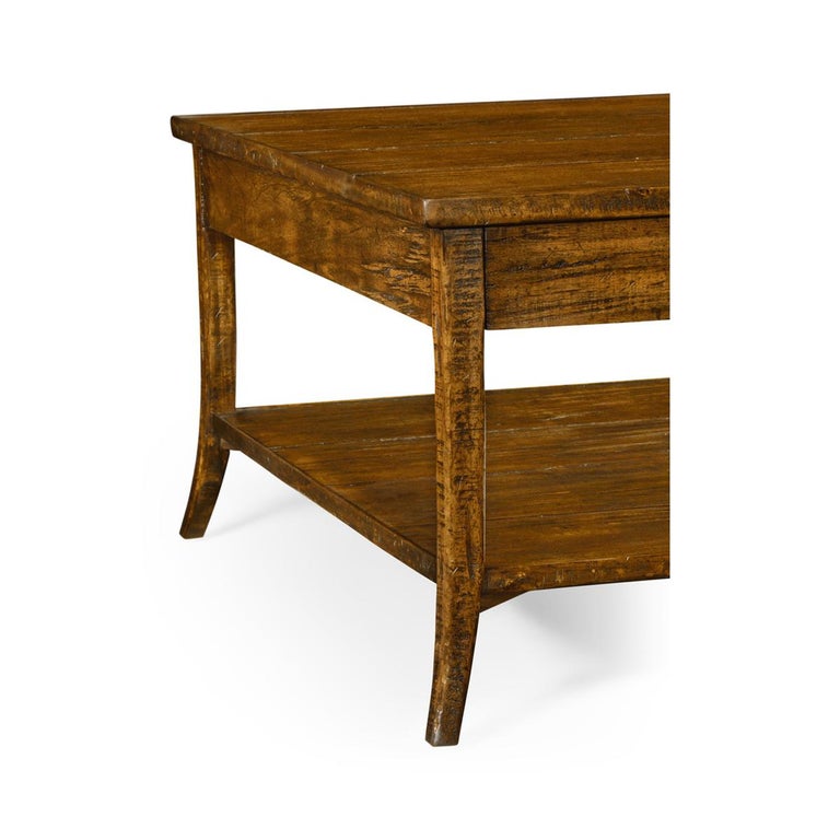 Square Country Coffee Table For Sale at 1stDibs