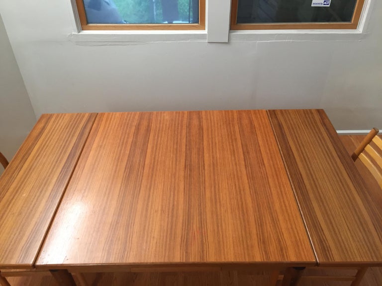 Square Expandable Dining or Game Table For Sale at 1stDibs | expandable ...