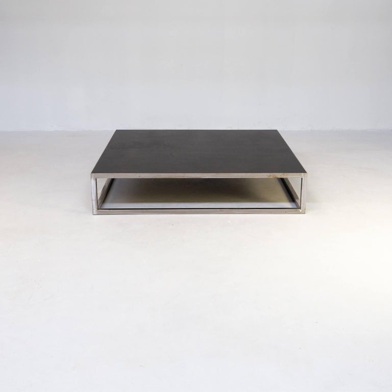 Square Large Coffee Table ‘Trinity’ for Baxter For Sale at 1stDibs