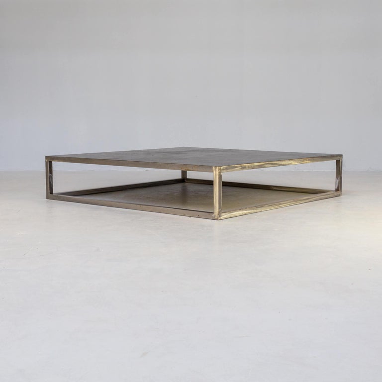 Square Large Coffee Table ‘Trinity’ for Baxter For Sale at 1stDibs