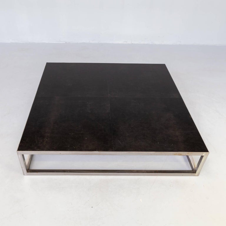 Square Large Coffee Table ‘Trinity’ for Baxter For Sale at 1stDibs