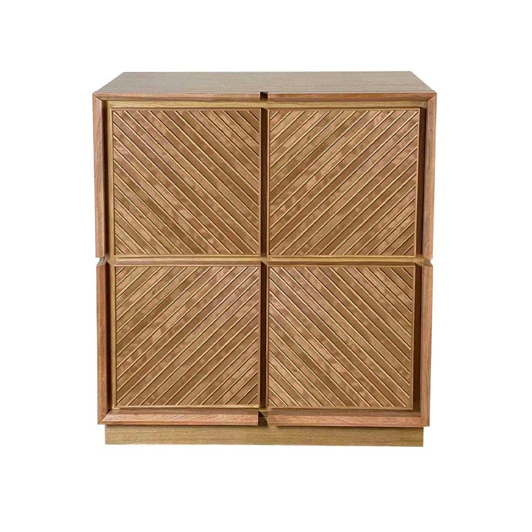 Square Line Sideboard #1 By Mascia Meccani For Sale at 1stDibs