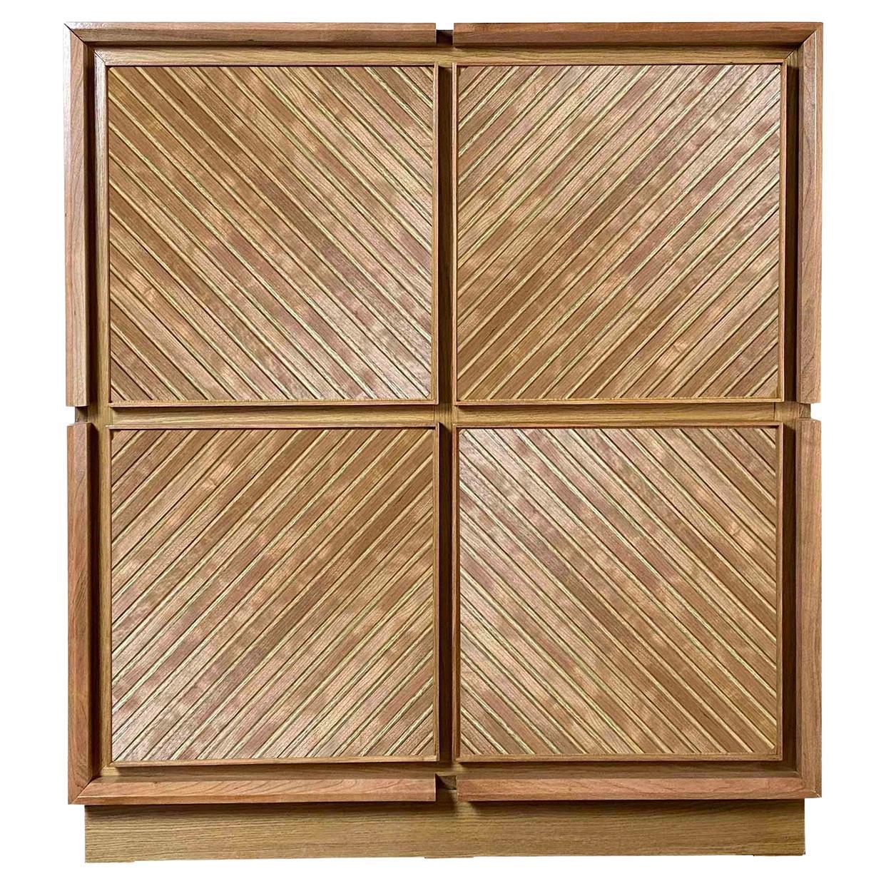 Square Line Sideboard #2 By Mascia Meccani For Sale at 1stDibs