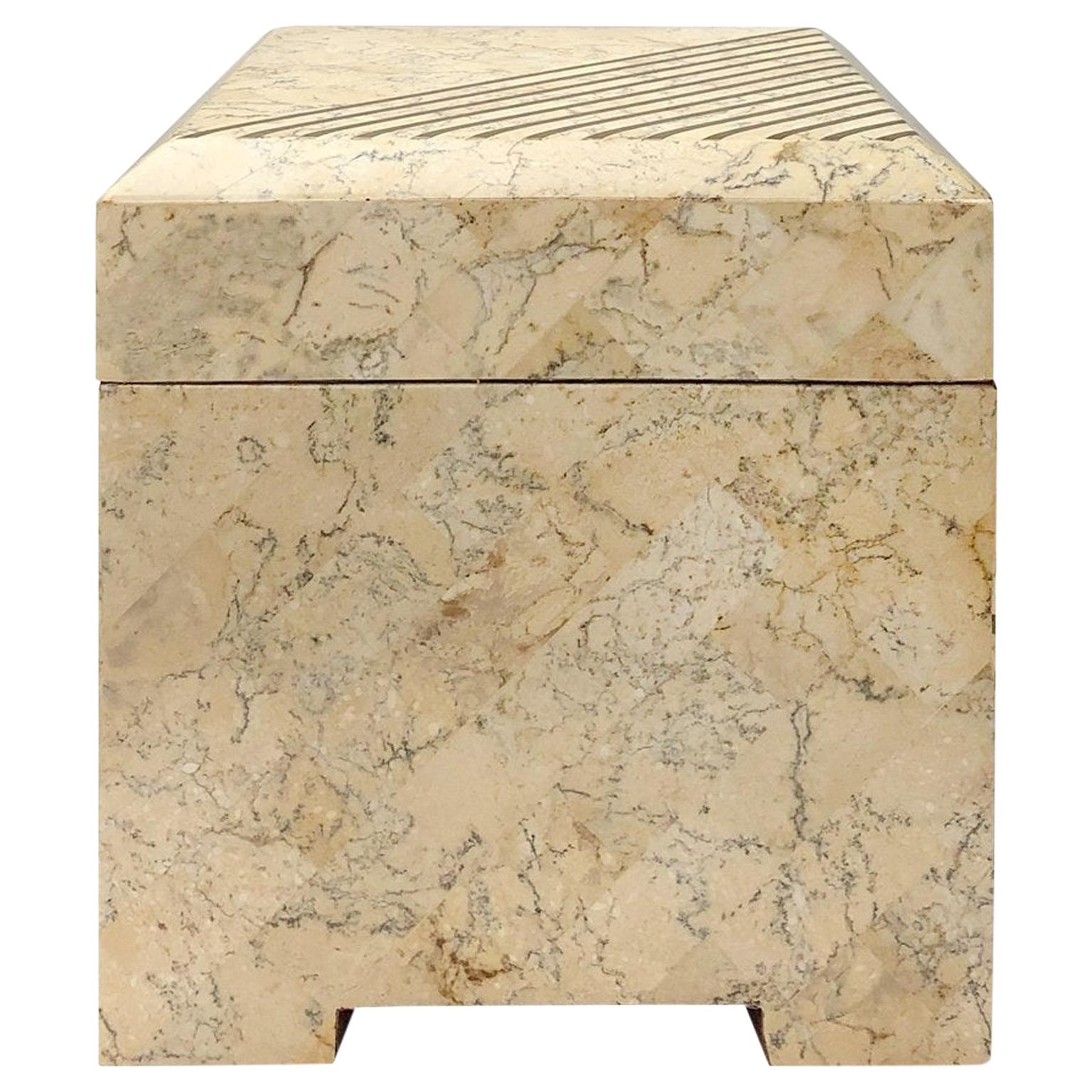 Marble Box with Jewish Star of David Design For Sale at 1stDibs