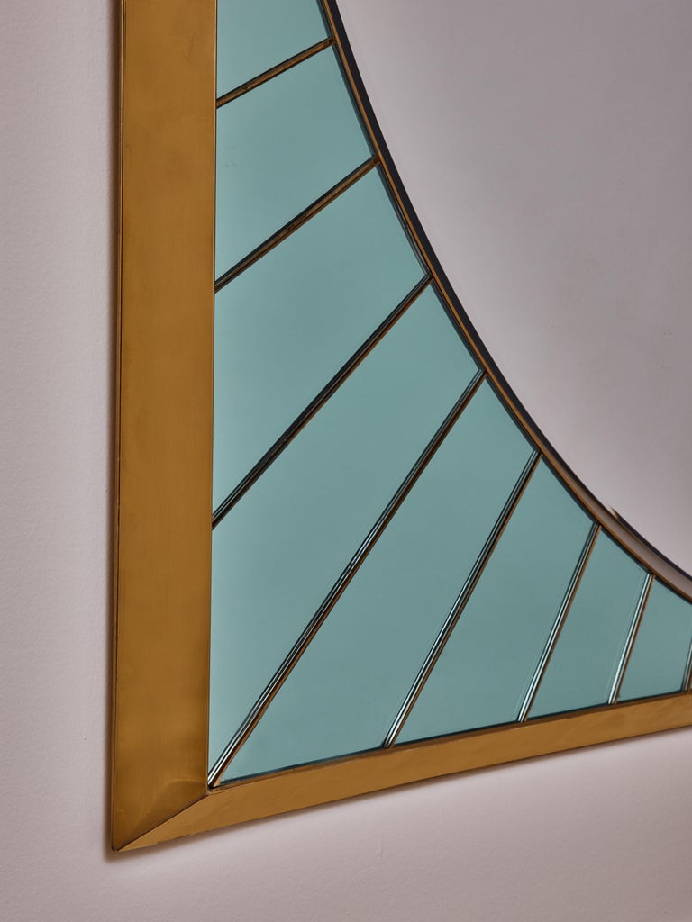 Square mirror by Studio Glustin For Sale at 1stDibs