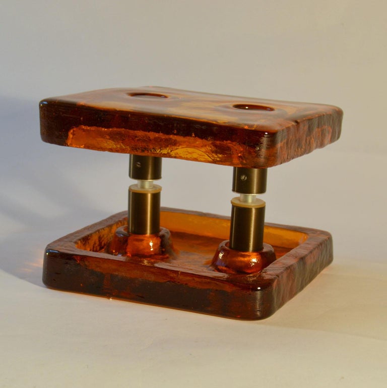 Architectural Square Push Pull Pair of Double Door Handle in Orange ...