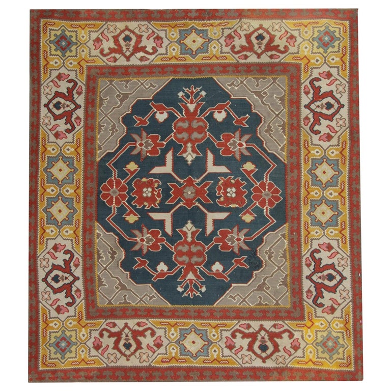 Square Rugs Handmade Carpet Antique Rugs, Kilim Rugs Luxury Rustic ...