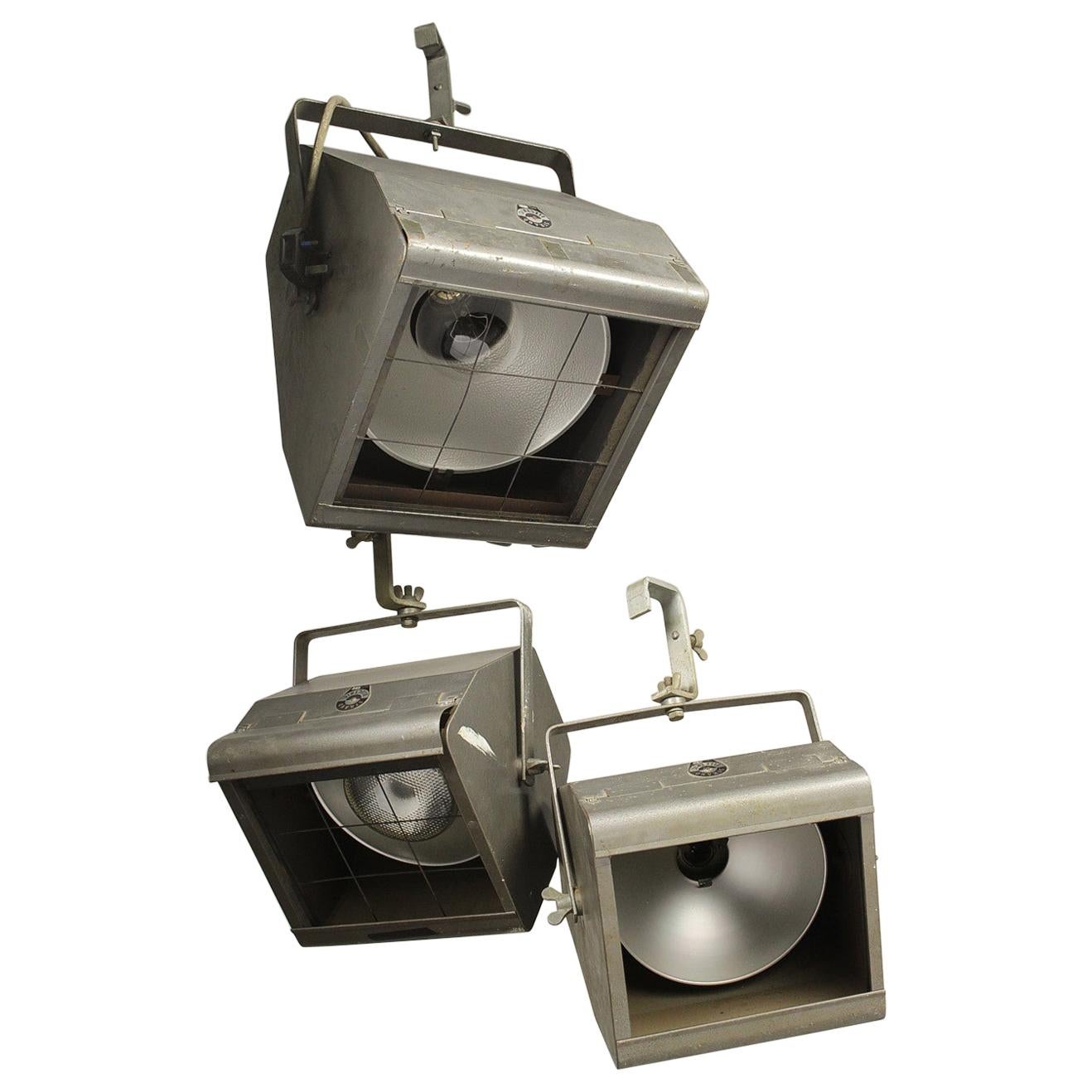 Square Strand Electric Theatre Stage Lights, 20th Century For Sale at ...