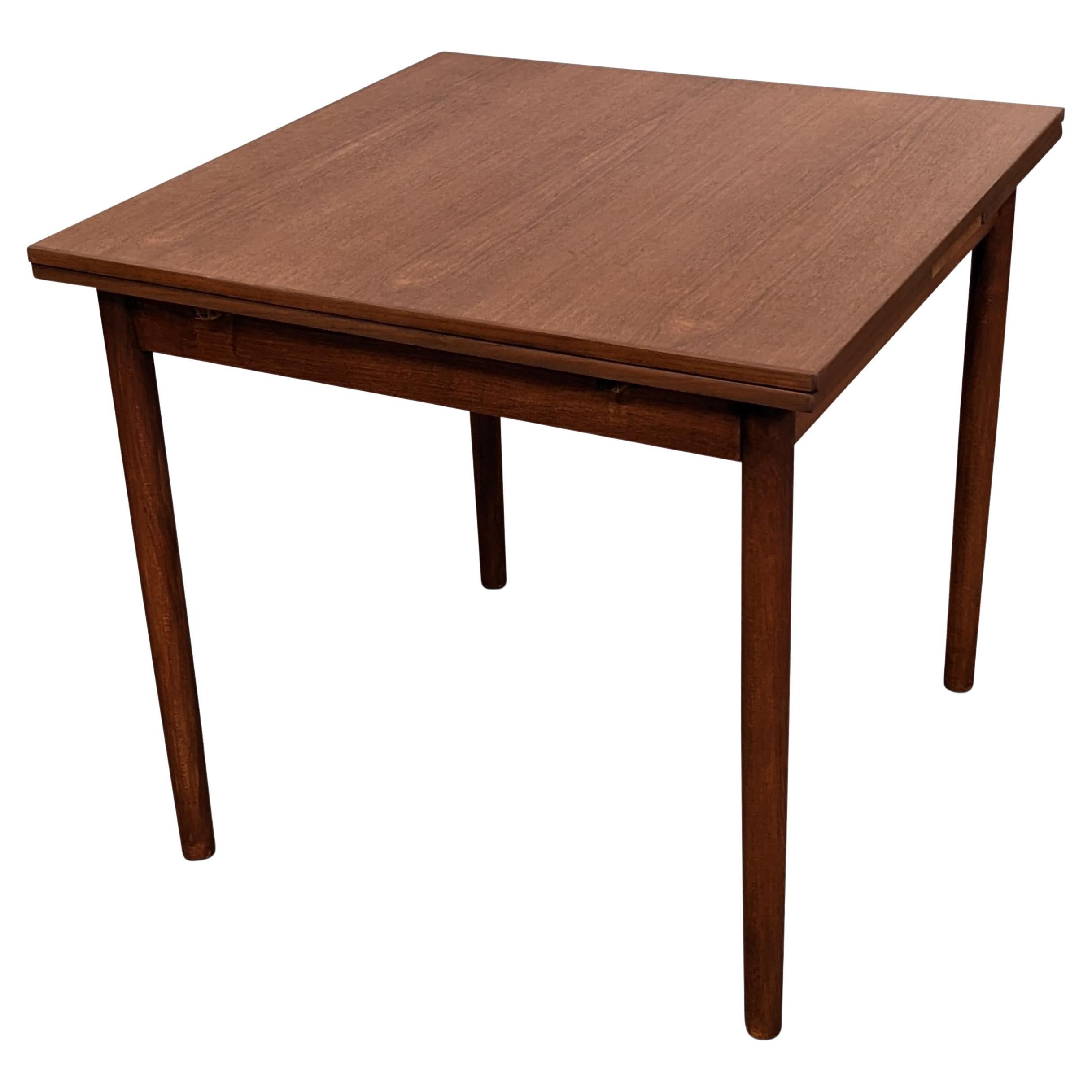 Square Teak Dining Table W 2 Leaves "9101" Vintage Danish Mid-Century ...