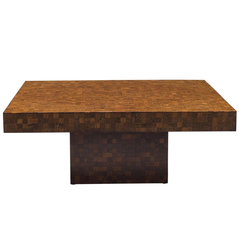 Square Wenge Coffee Table For Sale at 1stDibs