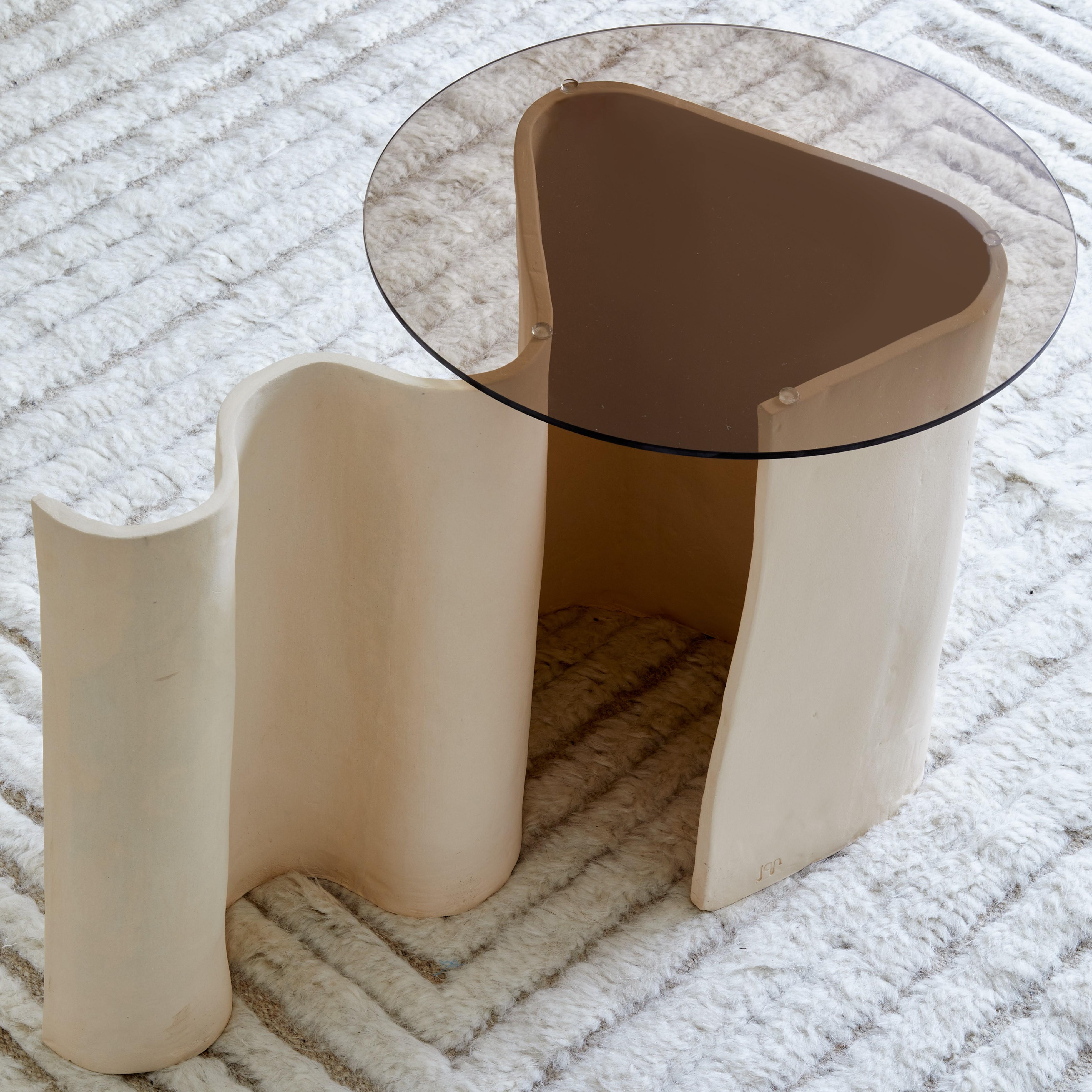 Squiggle Side Table by Jan Ernst For Sale at 1stDibs