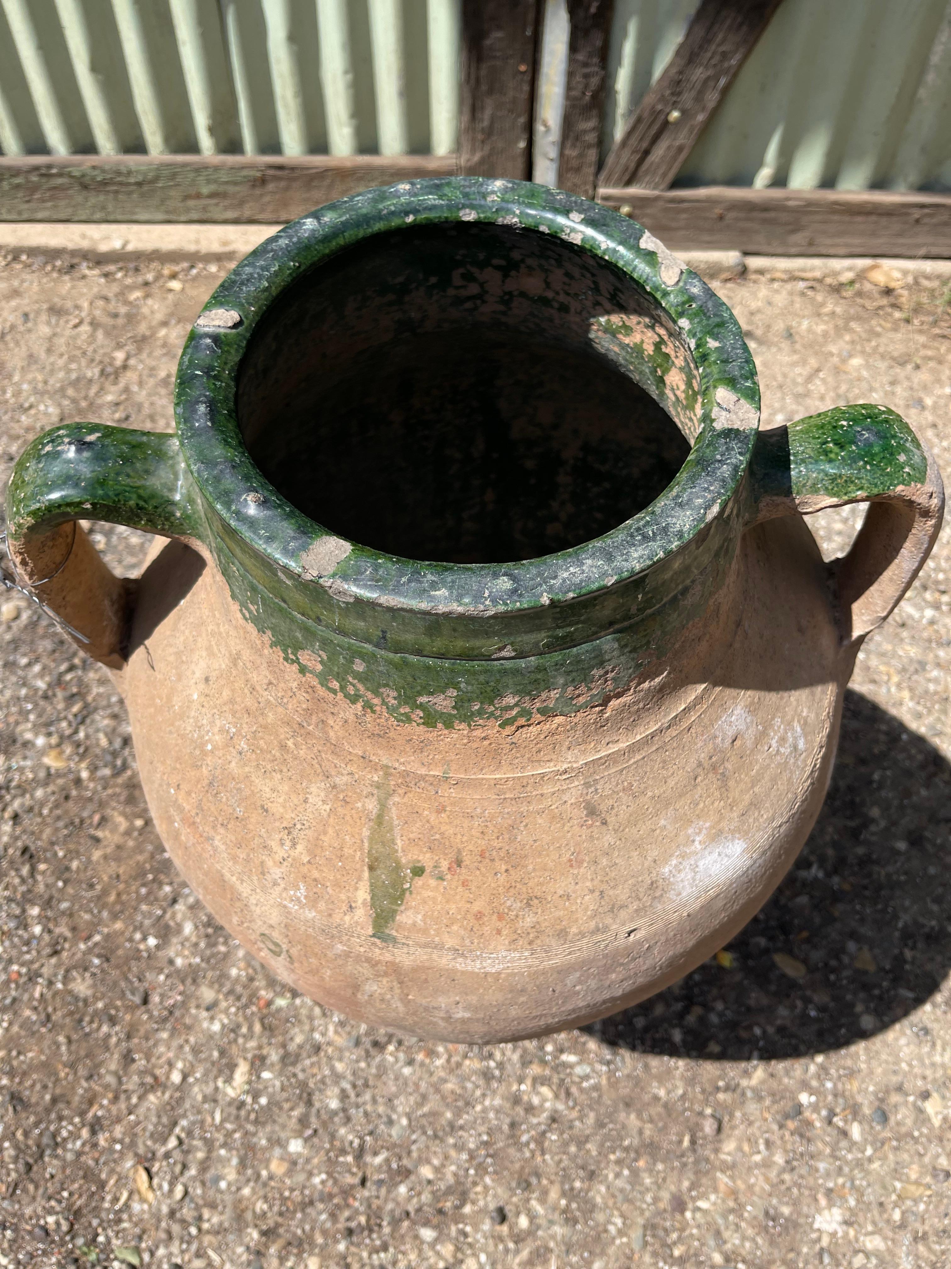 Sırlı Küp (Turkish Glazed Jar - Large) For Sale at 1stDibs