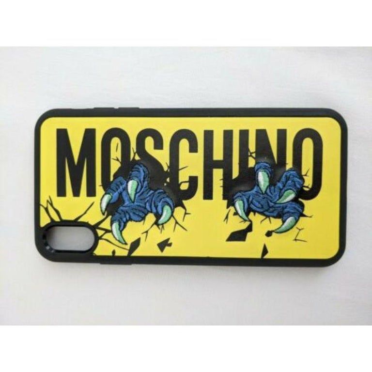 SS20 Moschino Couture J. Scott Monster Blue Paws Halloween Case 4 ...