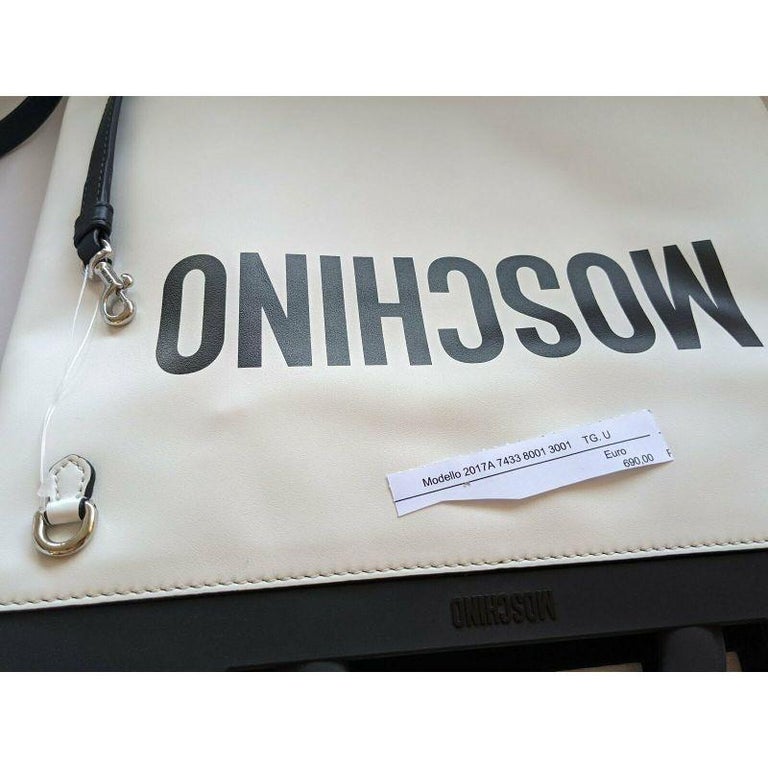 SS20 Moschino Couture Jeremy Scott Ghost Pumpkin Face White Leather ...