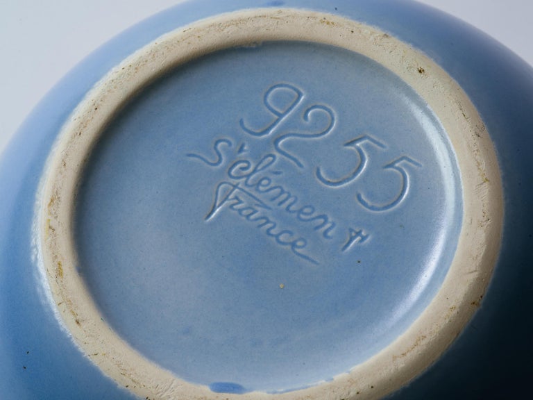 St. Clement French Art Deco Ceramic Sphere Vase For Sale at 1stDibs ...