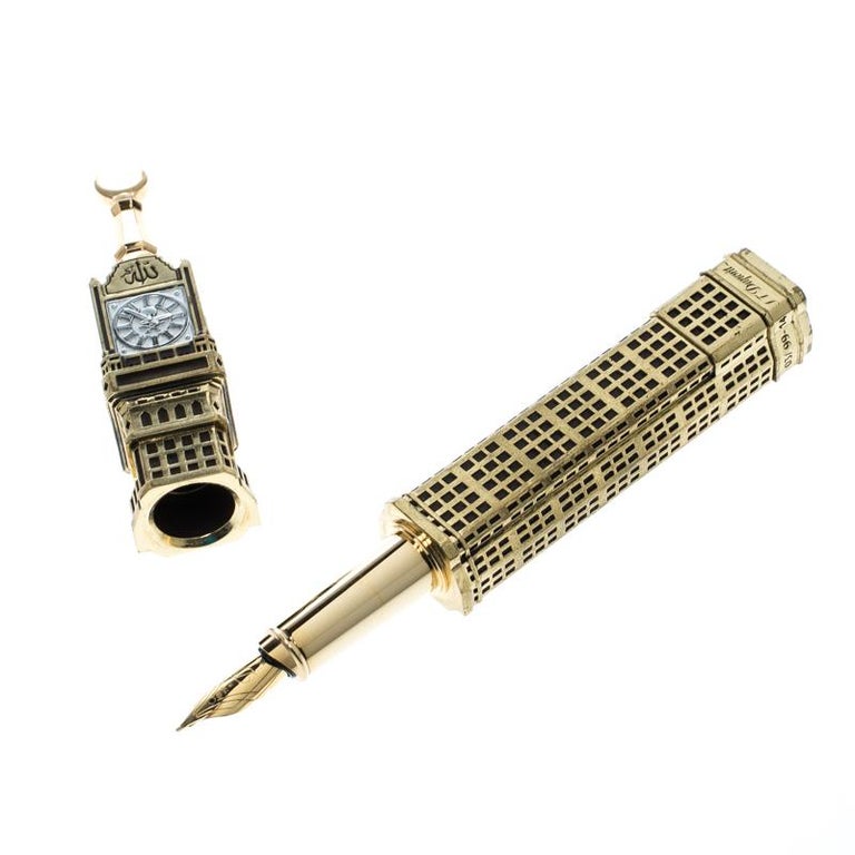 S.T. Dupont By Tournaire Mecca Clock Tower Limited Edition Fountain Pen ...