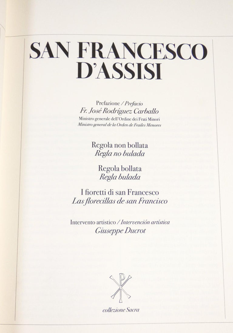 St. FRANCIS of Assisi, Rules and Fioretti, With 92 images, Numbered ...