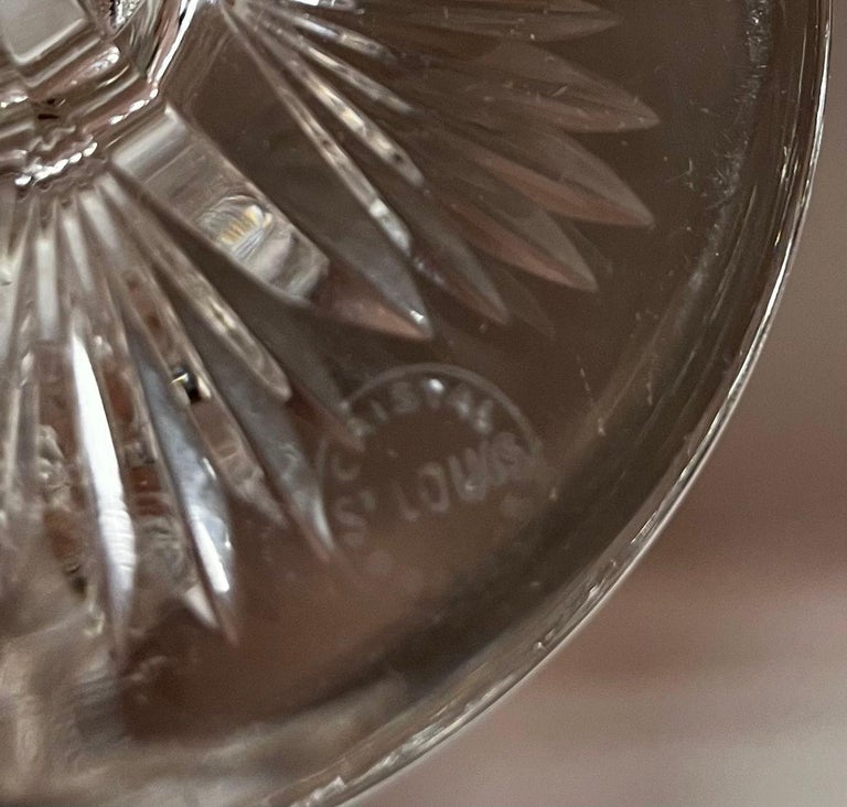 St. Louis Cristal Wine Decanter. circa 1900s For Sale at 1stDibs