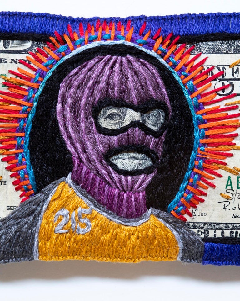 Stacey Lee Webber - Ben Franklin Ski Mask For Sale at 1stDibs