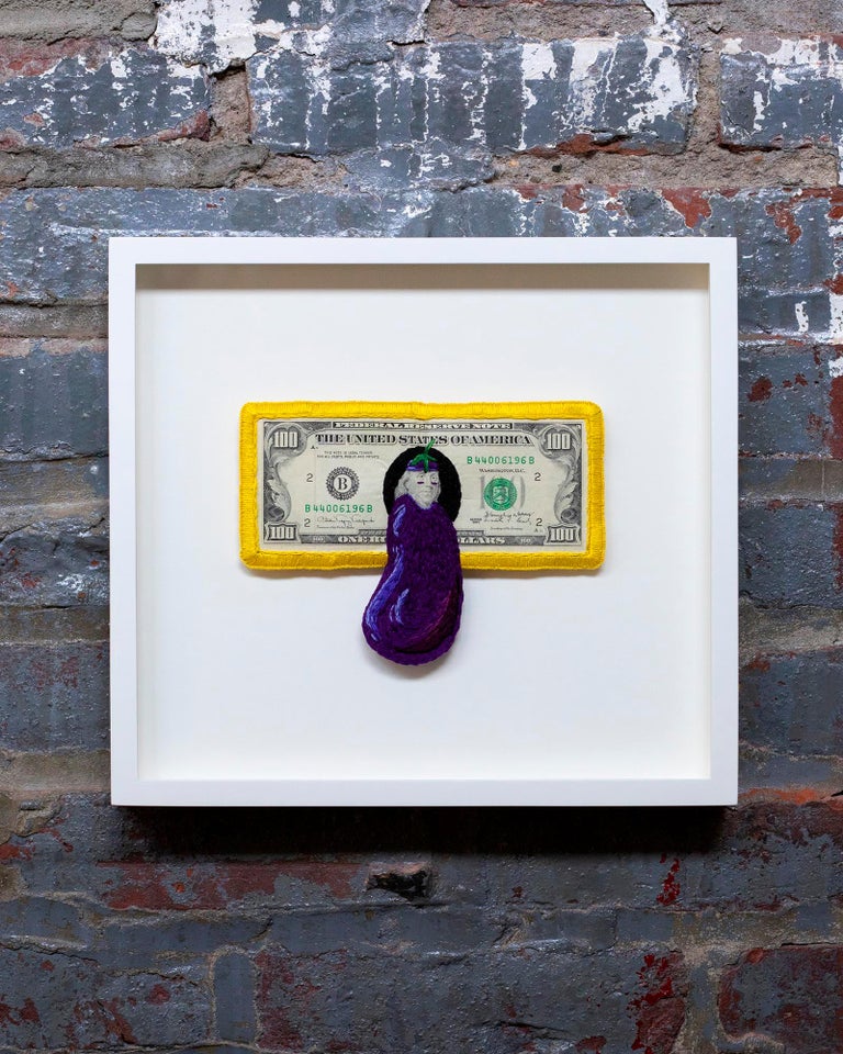 Stacey Lee Webber - Phallics: Ben Franklin Eggplant For Sale at 1stDibs