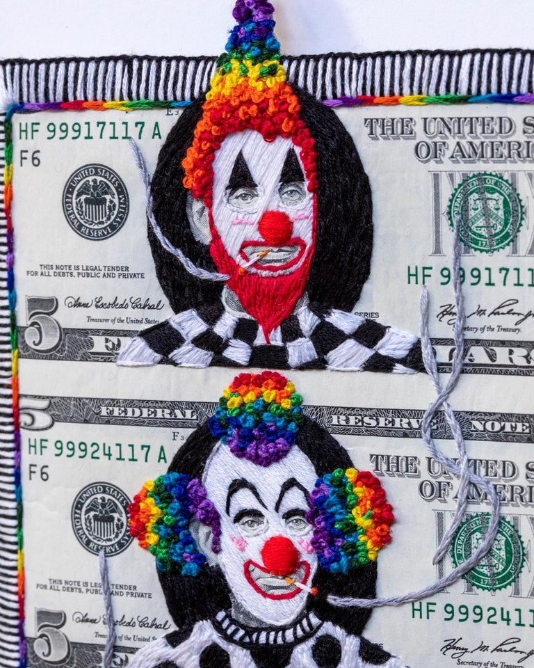 Stacey Lee Webber - Uncut: Rainbow Clown Troupe For Sale at 1stDibs